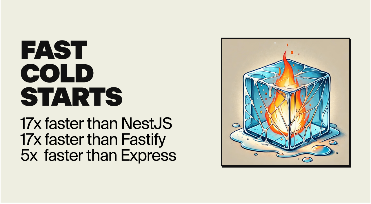 Encore.ts cold starts are 17x faster than NestJS and Fastify – Encore Blog